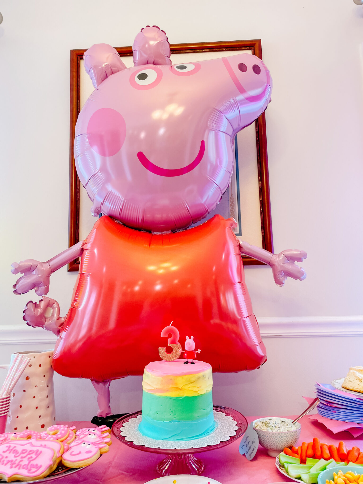 Peppa Pig Birthday Party Marshmallows Margaritas Peppa Pig Birthday Party Marshmallows Margaritas